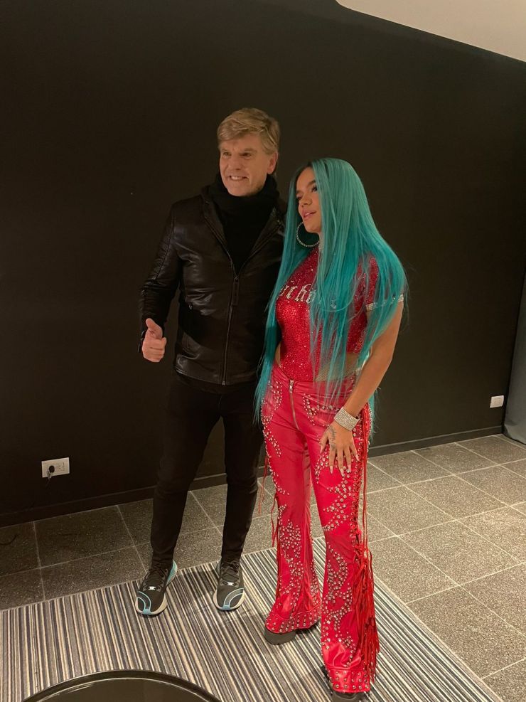 Karol G brindó su primer show en Buenos Aires y cantó junto a Los Vilma ...
