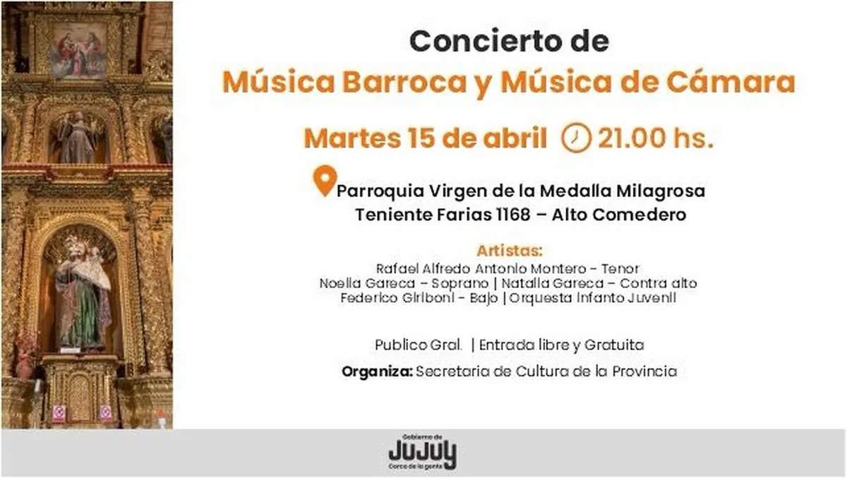 Concierto de música barroca y de cámara: Un encuentro musical ...